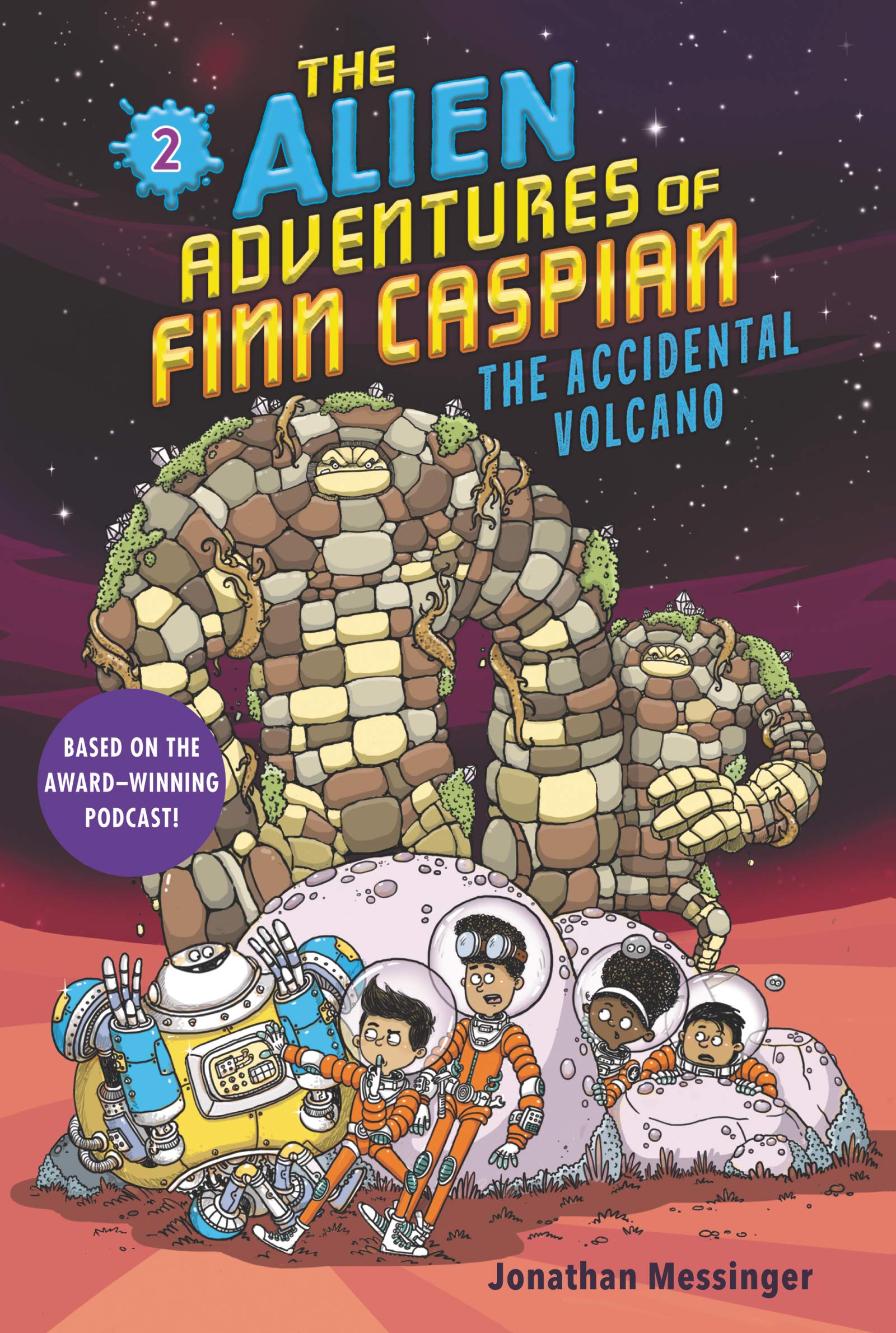 The Alien Adventures of Finn Caspian #2: The Accidental Volcano by ...