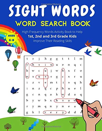 Sight Words Word Search Book: High-Frequency Words Activity Book to ...