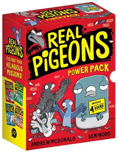 Real Pigeons Power Pack (Real Pigeons #1-4) by Andrew McDonald | Goodreads