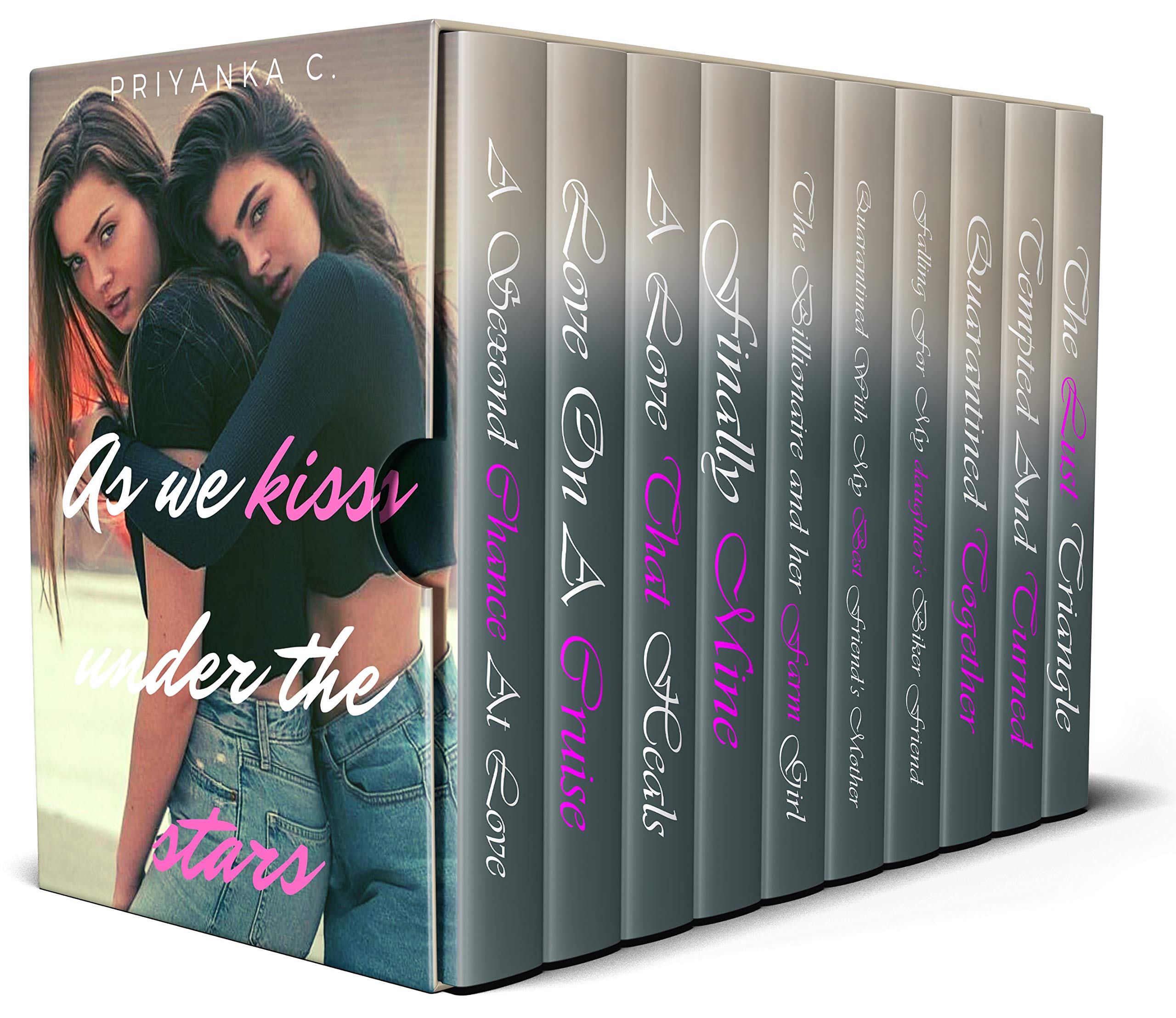 As We Kiss Under The Stars: A 10 Book Lesbian Romance Mega Bundle by ...