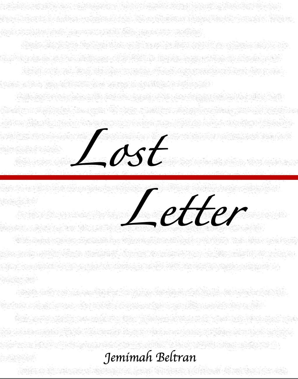 Lost Letter by Jemimah Beltran | Goodreads