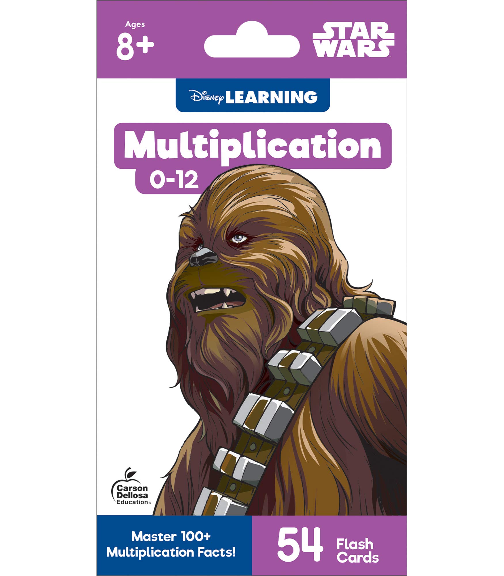 Disney Learning Star Wars Multiplication Flash Cards, 3rd Grade, 4th ...