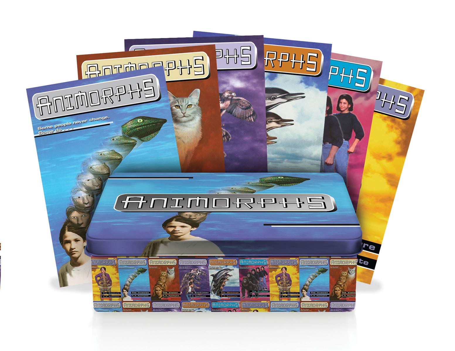 Animorphs Retro Tin Set by Scholastic Inc. | Goodreads