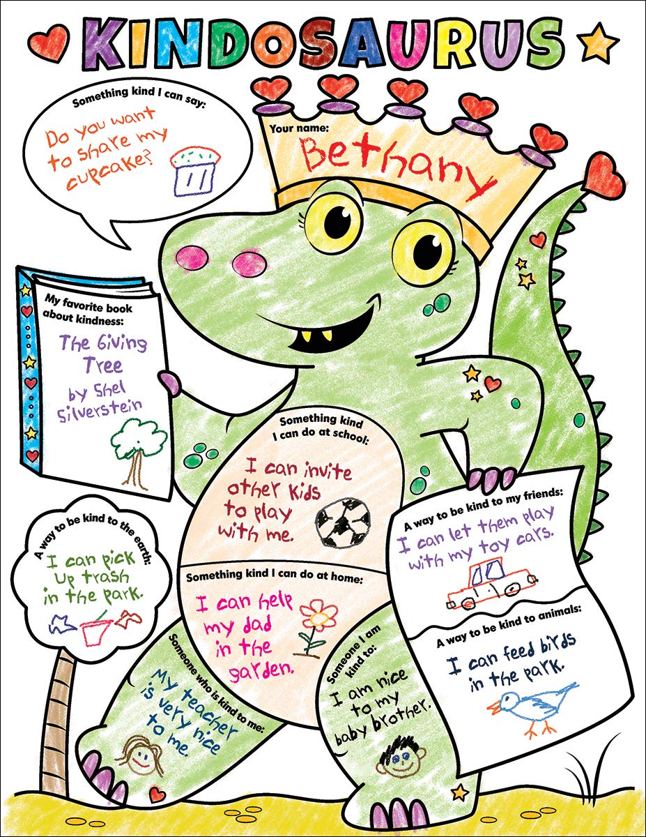 Personal Poster Set: Kindosaurus: 30 Fun, Fill-in Posters That Promote ...