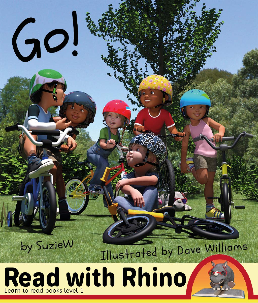 Go!: Read with Rhino learn to read books Level 1 by Suzie W | Goodreads