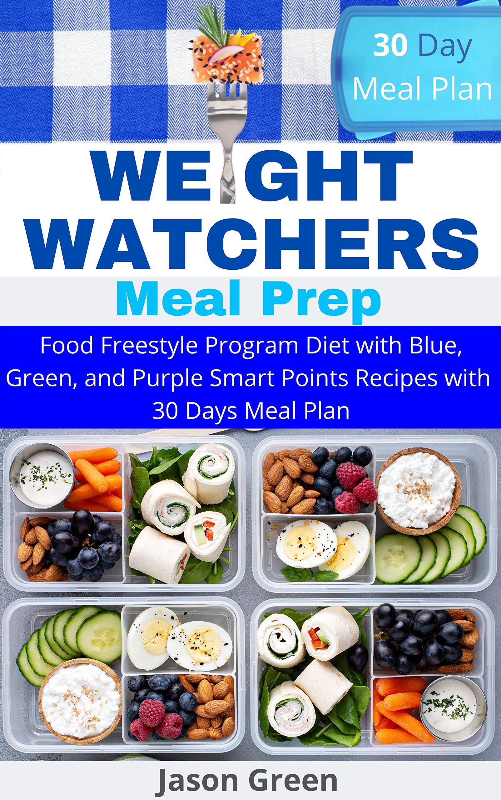 Weight Watchers Meal Prep: Food Freestyle Program Diet with Blue, Green ...
