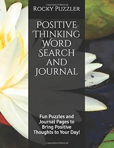 Positive Thinking Word Search and Journal: Fun Puzzles and Journal ...