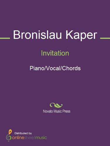 Invitation by Bronislau Kaper | Goodreads