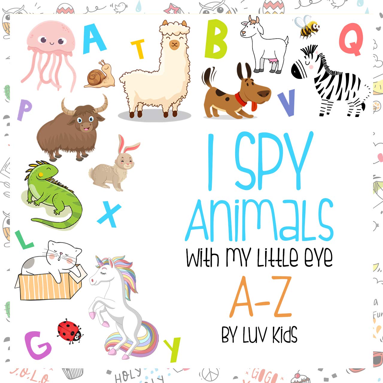 I Spy Animals puzzle book for kids: A Fun Guessing Game by Luv Kids ...