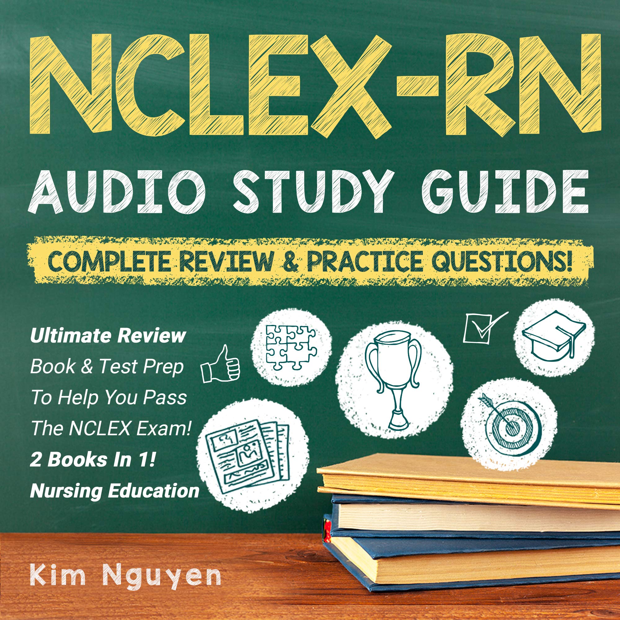 NCLEX-RN Audio Study Guide! Review Book & Test Prep To Help You Pass ...