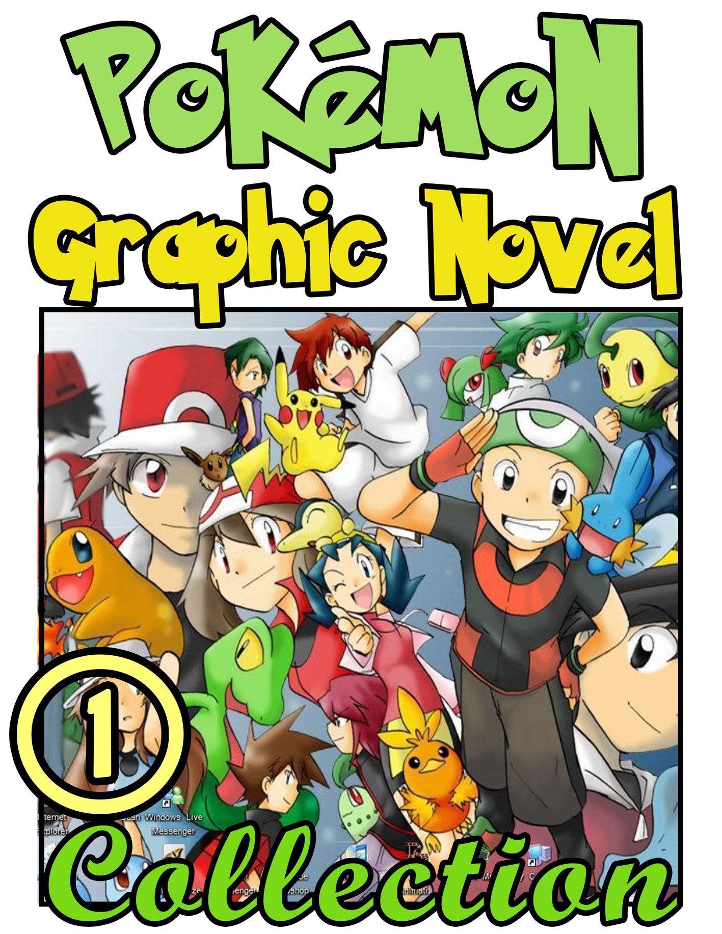Poke Graphic Novel: Vol 1 - Comic Manga Pokemon Collection For Young ...