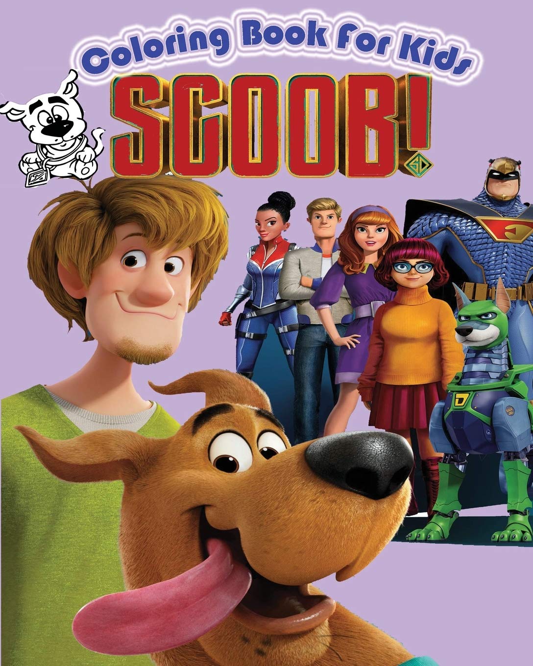 Scoob! Coloring Book For Kids: Gorgeous Collection of Colouring Pages ...
