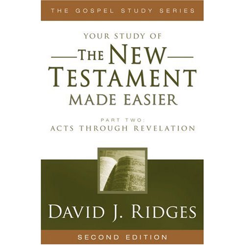 The New Testament Made Eaiser, Vol. 2 by David J. Ridges | Goodreads