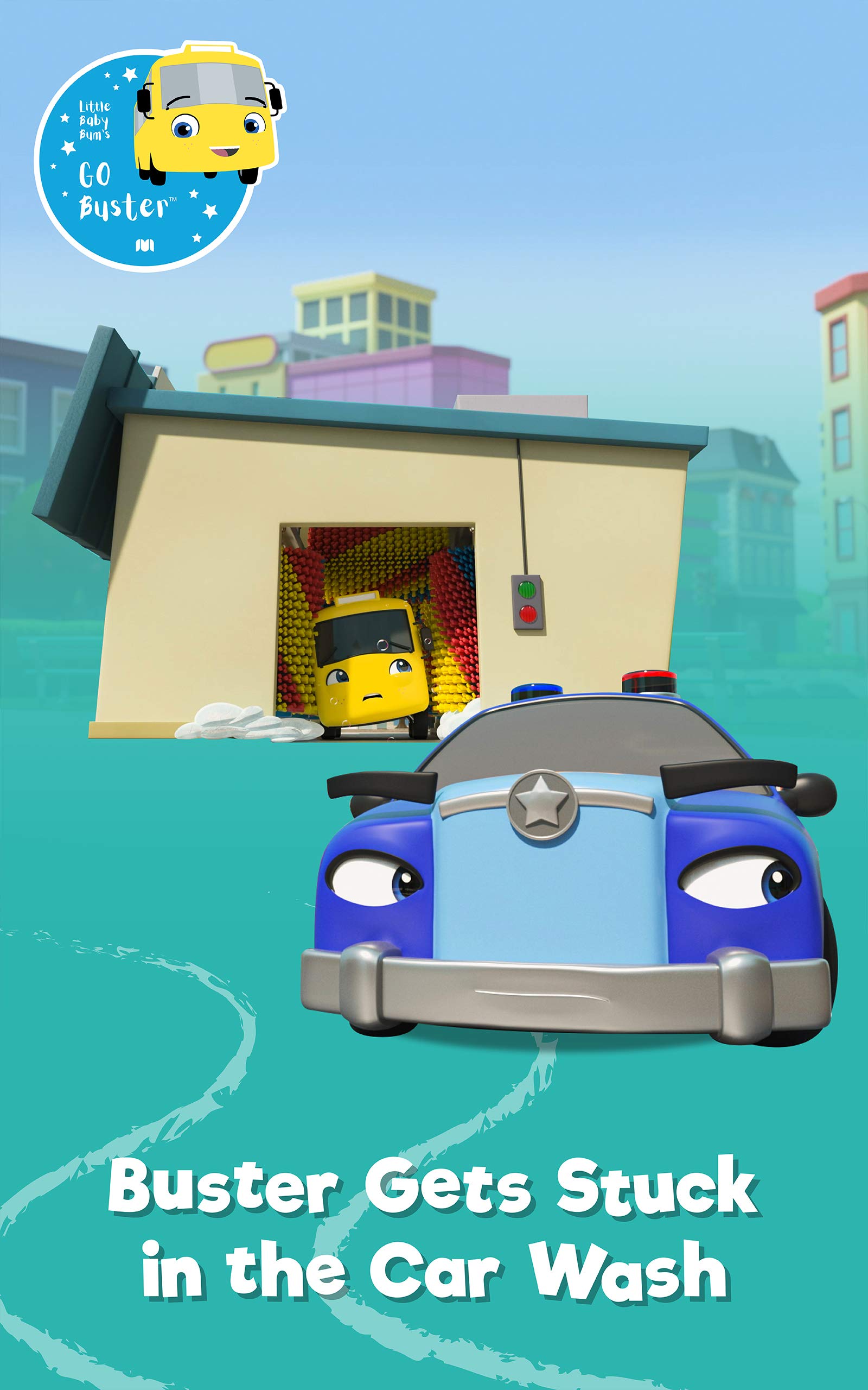 Buster Gets Stuck in The Car Wash - Educational Book for Kids - Picture ...