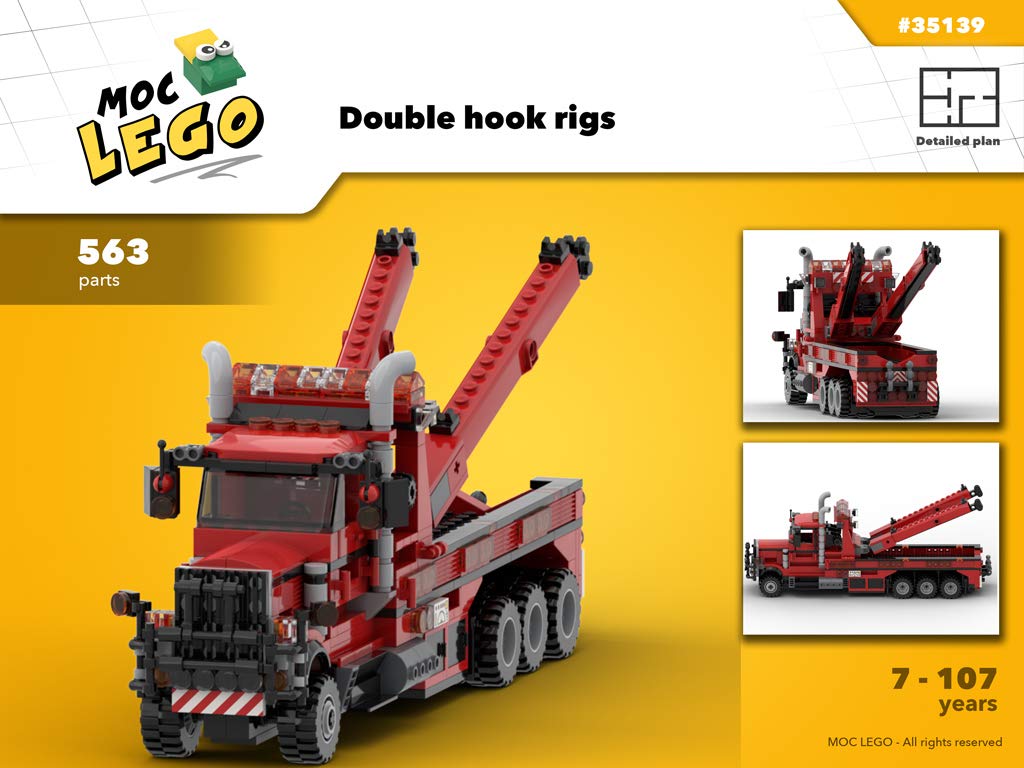 Double hooks rigs (Instruction Only): MOC LEGO by Bryan Paquette ...