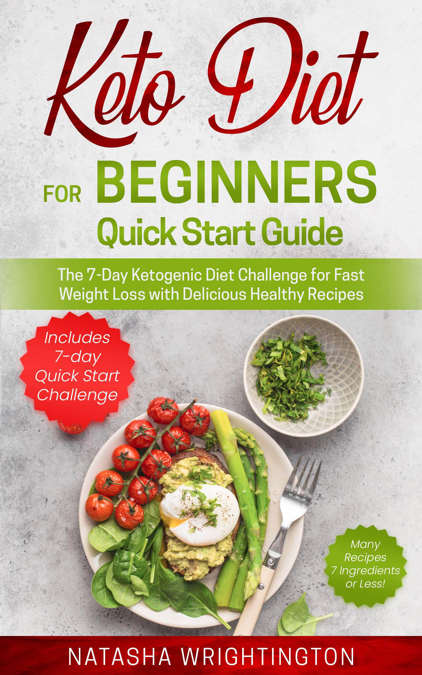 Keto Diet for Beginners Quick Start Guide: The 7-Day Ketogenic Diet ...