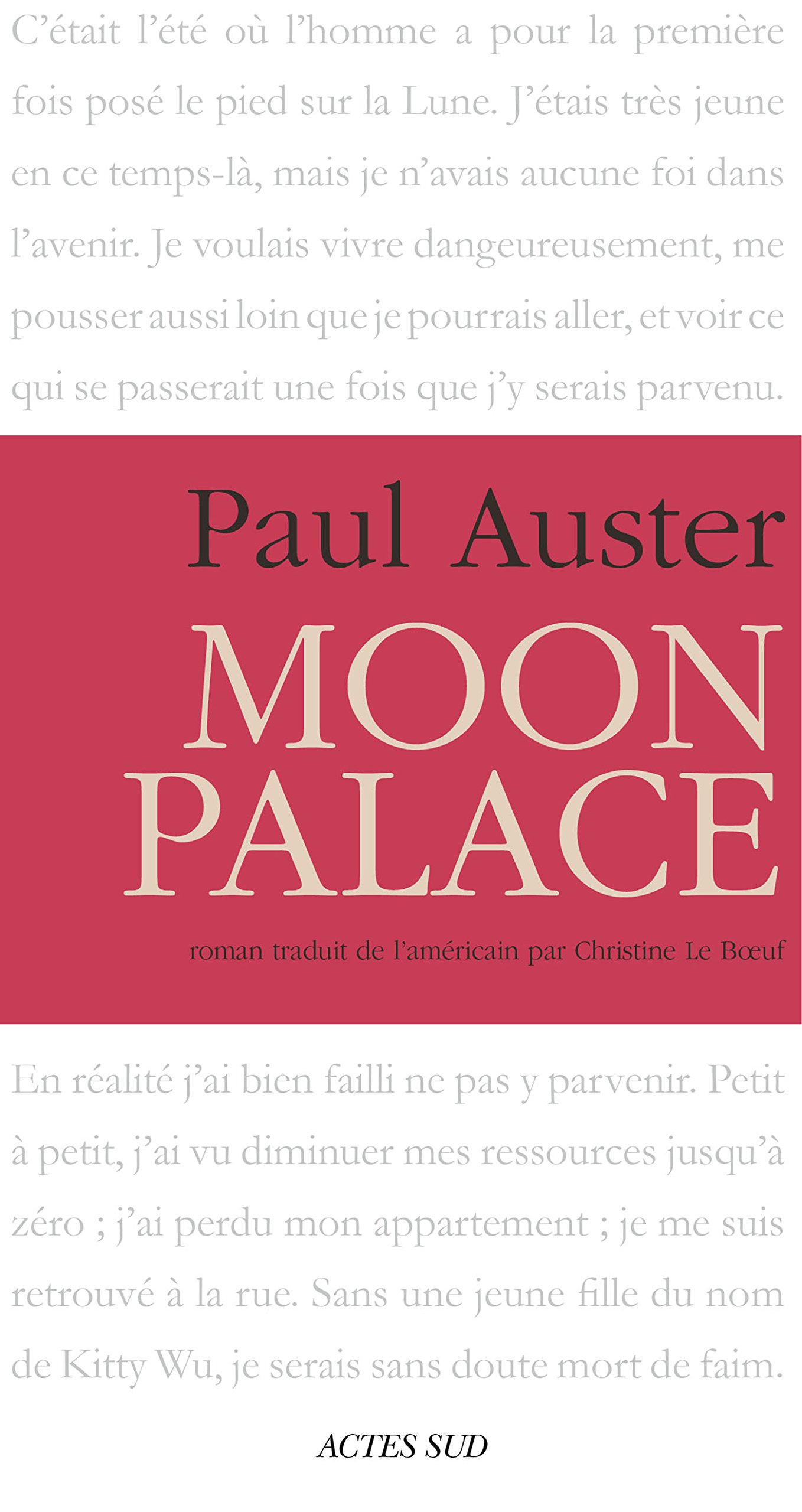 Moon Palace (French Edition) by Paul Auster | Goodreads