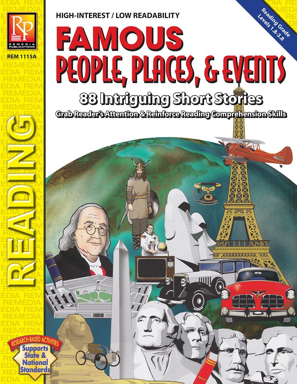 Famous People, Places & Events | Reproducible Activity Book by Kitty ...