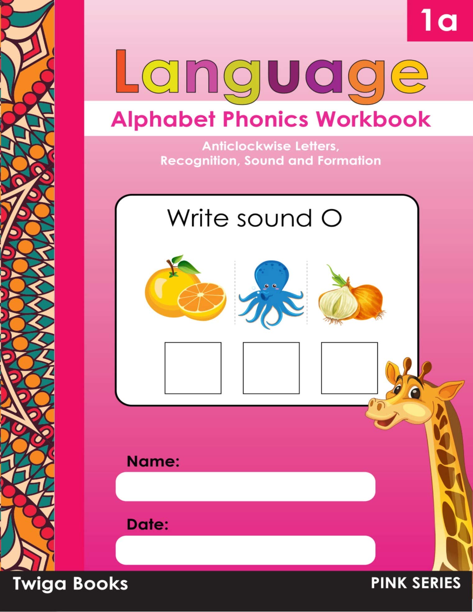 Alphabet Phonics Anti Clockwise Letters Workbook 1a: Anticlockwise ...