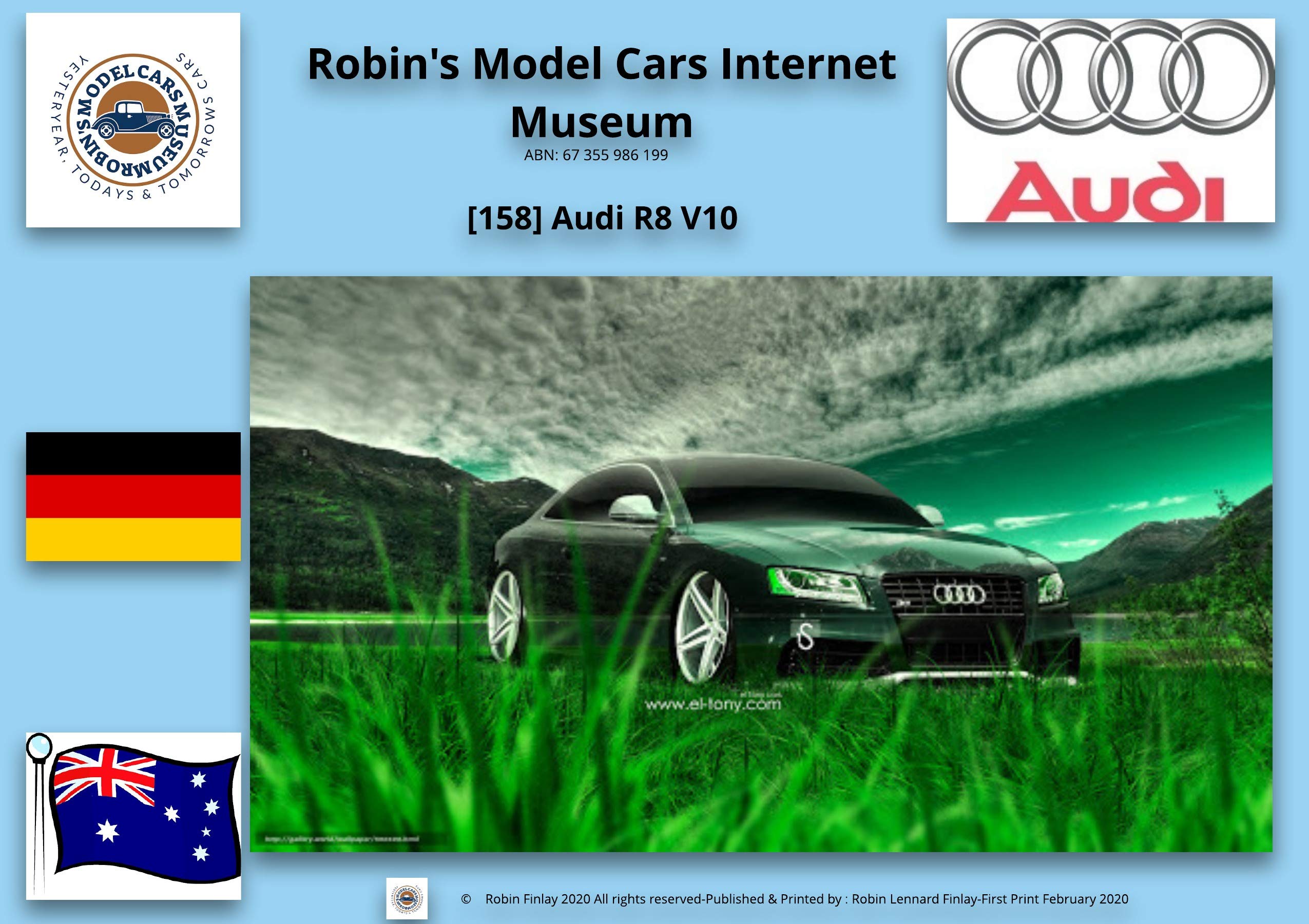 [158] Audi R8 V10 Digital V1.01 by Robin Finlay | Goodreads