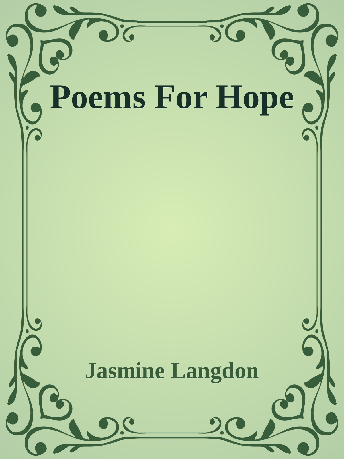 Poems For Hope by Jasmine Langdon | Goodreads