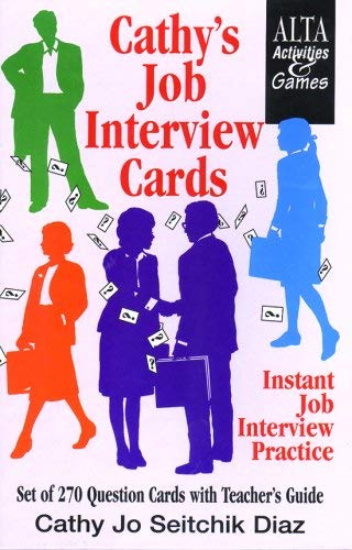 Cathy's Job Interview Cards: Instant Job Interview Practice by Cathy Jo ...