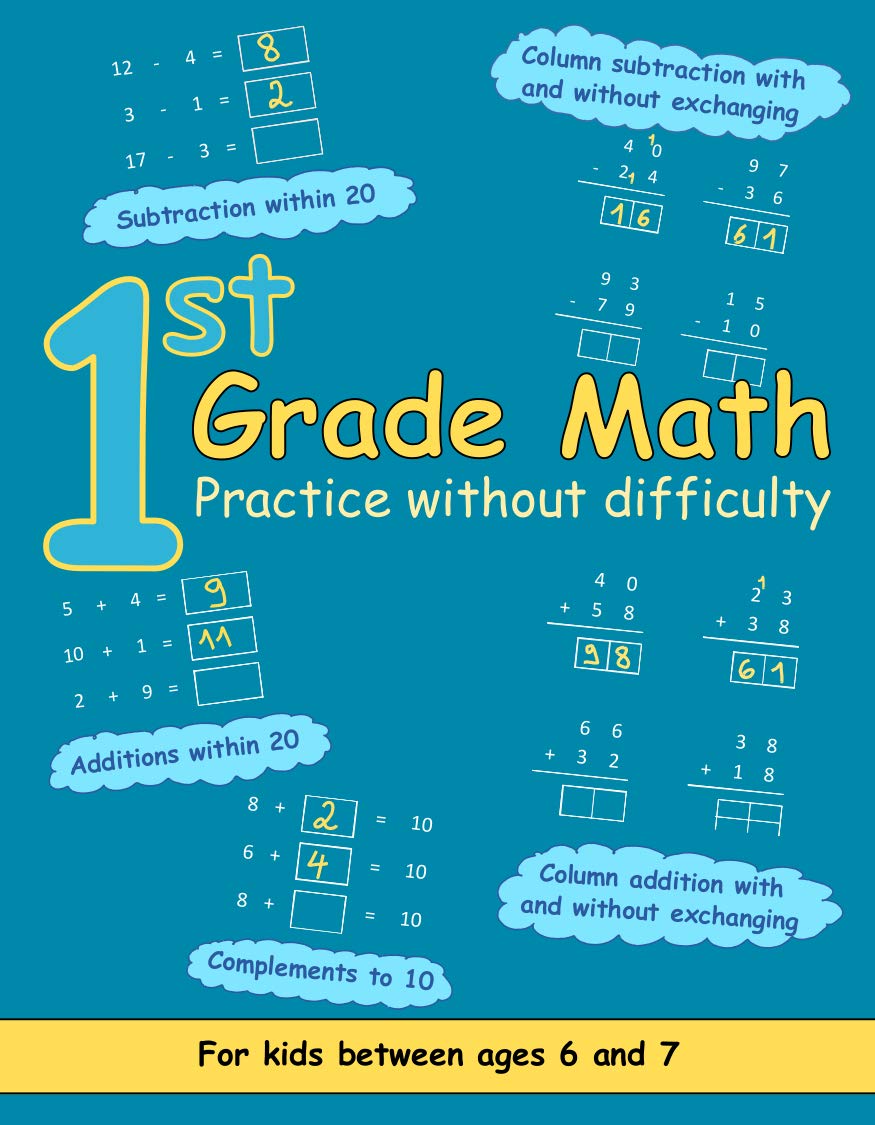 1st Grade Math - Practice without difficulty (Problem workbook grade 1 ...