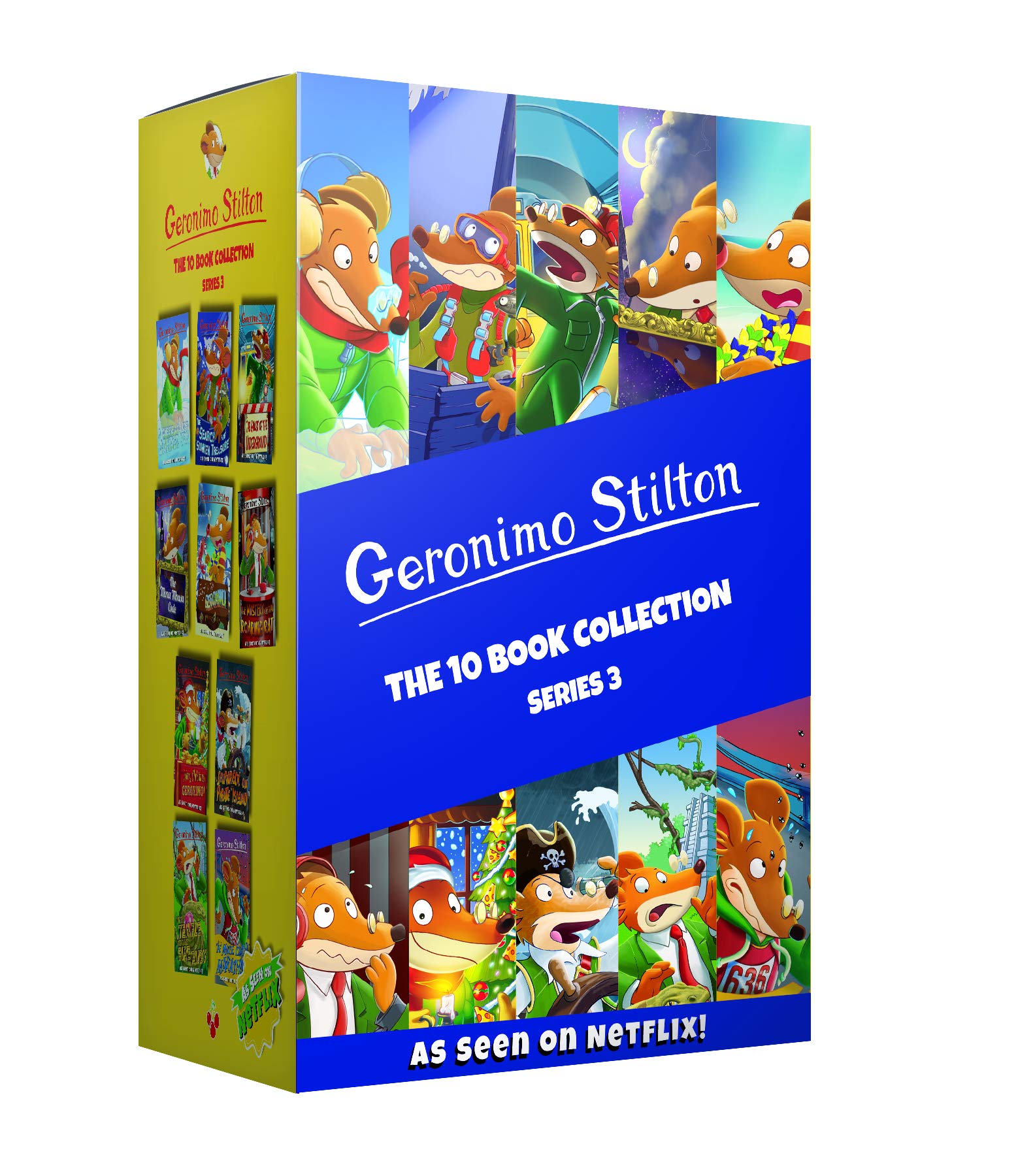 Geronimo Stilton: The 10 Book Collection Series 3 Box Set by Geronimo ...