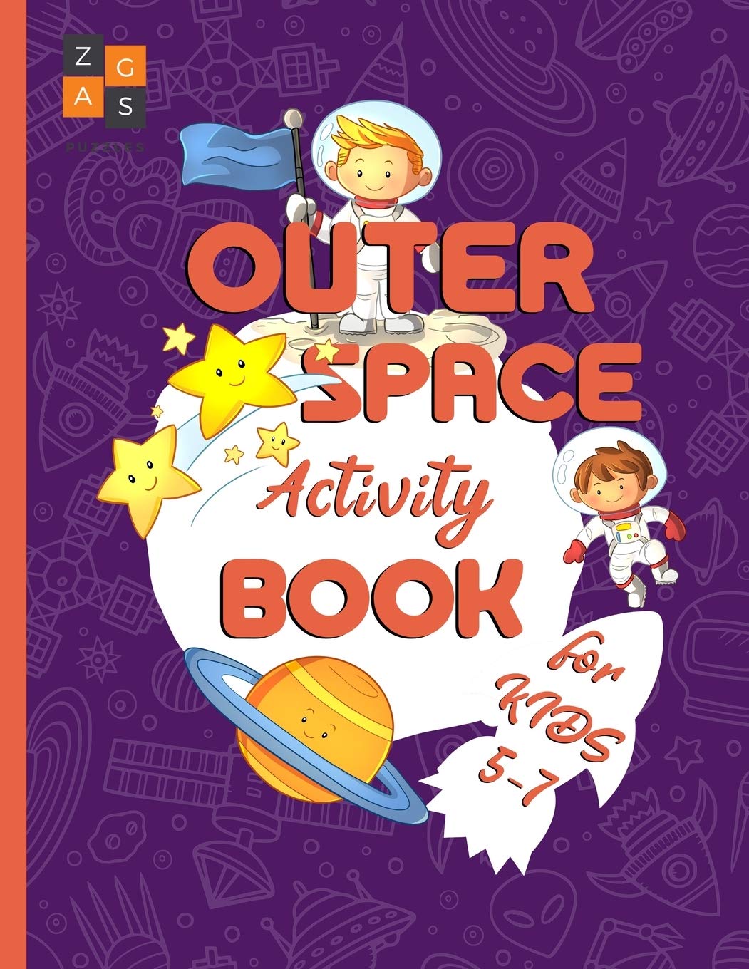 Outer Space activity book for kids 5-7: space adventures gift book for ...