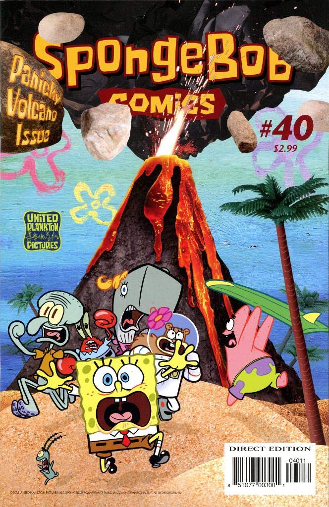 Sponge: Vol 4 Funny Adventure Cartoon SpongeBob Comics Graphic Novels ...