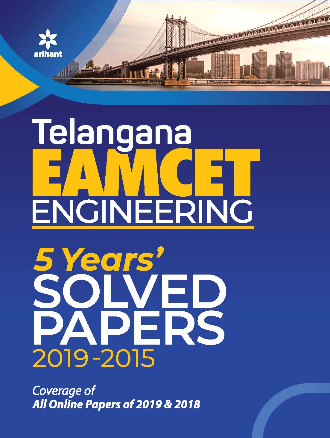 Telangana EAMCET Engineering 5 Years Solved Papers 2020 by Arihant ...