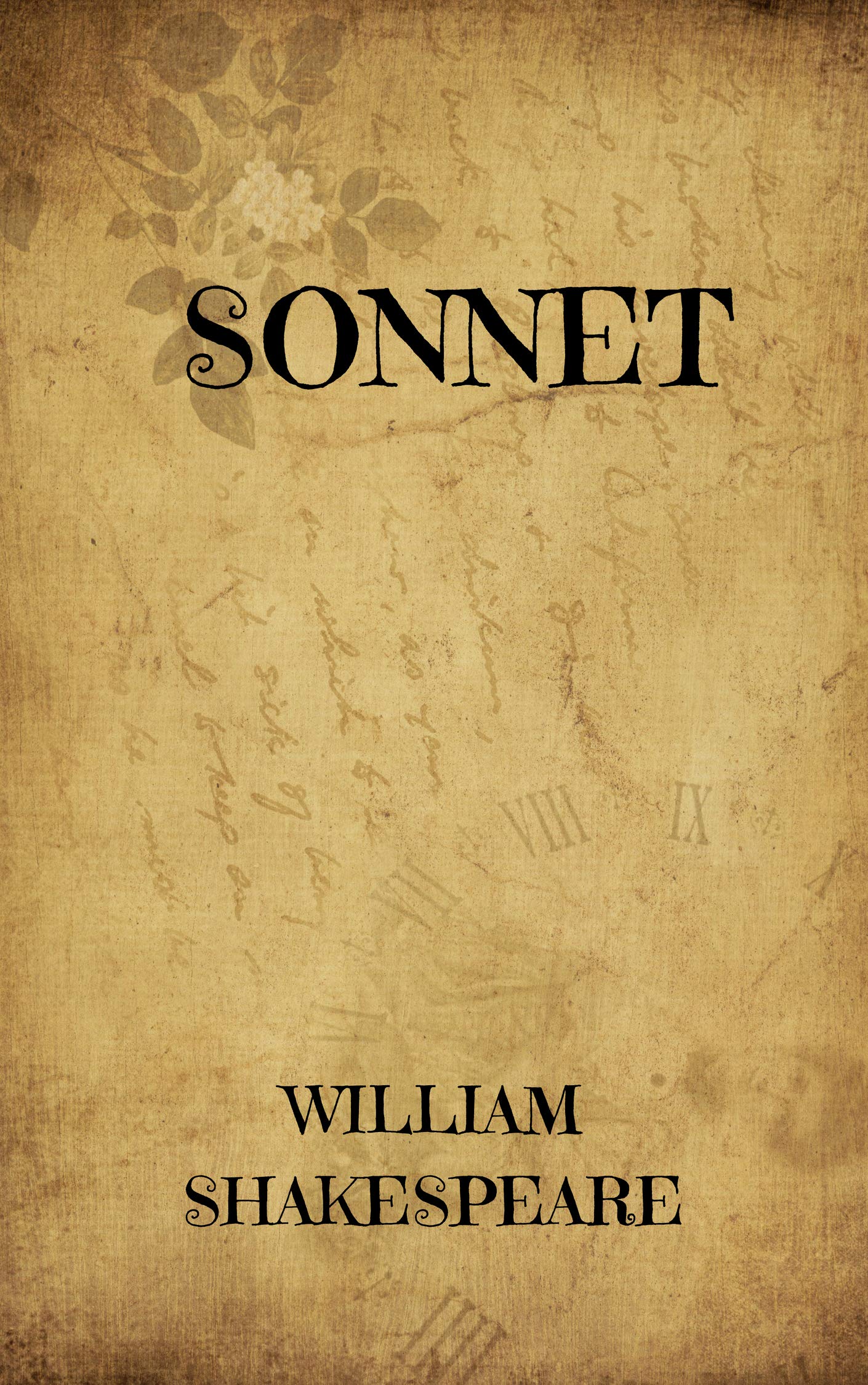 SONNET: Annotated by William Shakespeare | Goodreads
