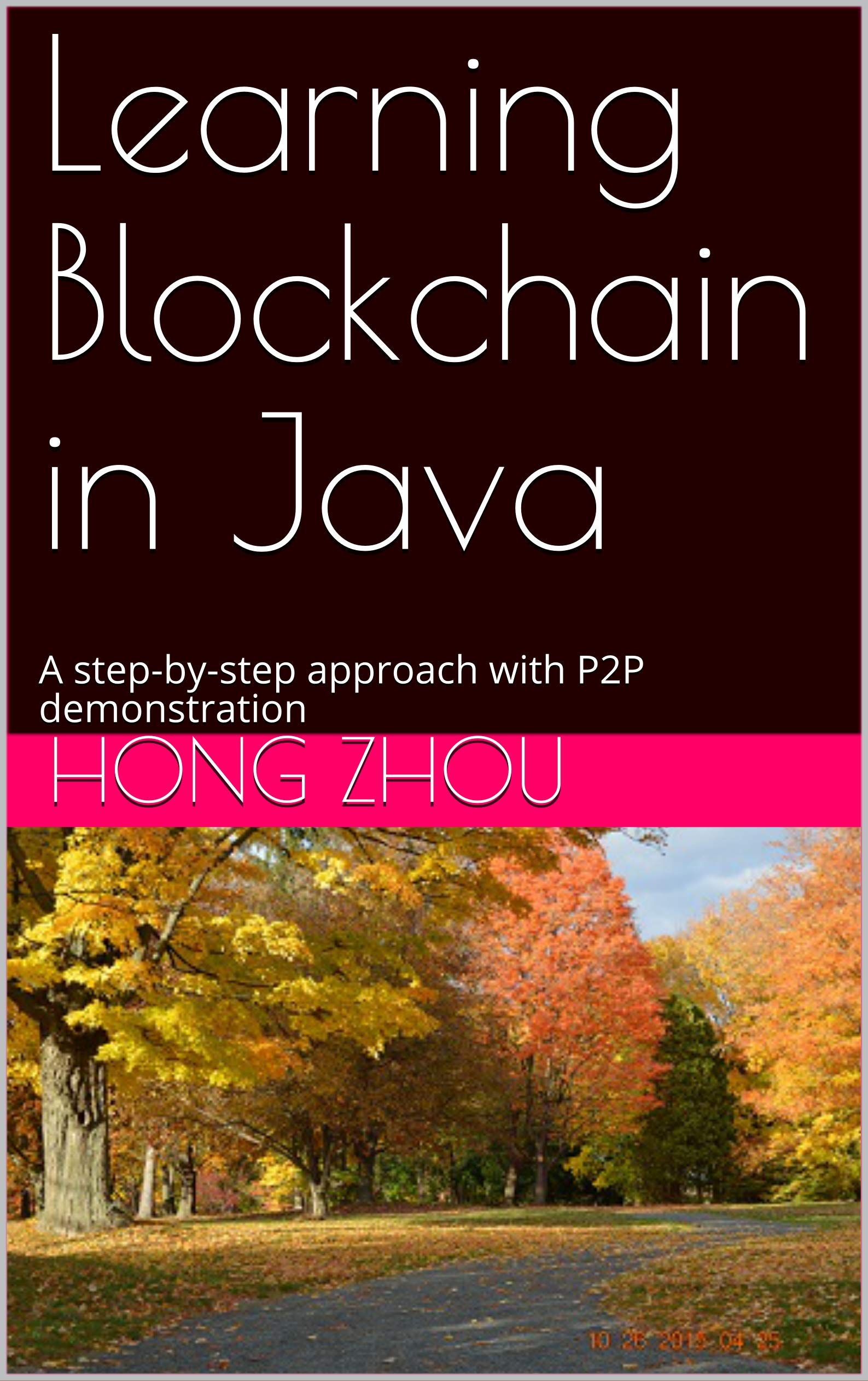 Learning Blockchain in Java: A step-by-step approach with P2P demonstration by Hong Zhou | Goodreads