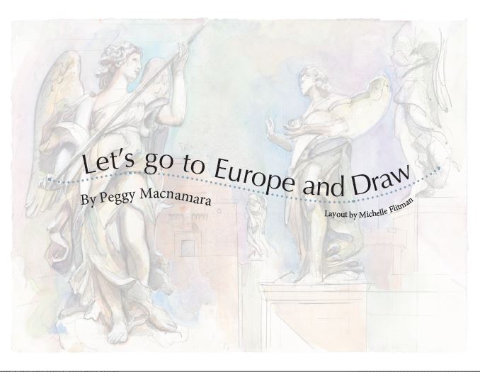 Let's Go to Europe and Draw by Peggy Macnamara | Goodreads