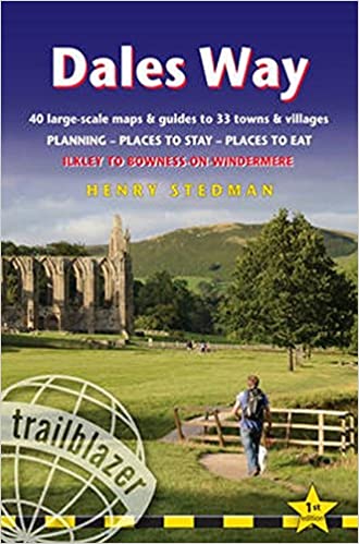 Dales Way: 38 Large-Scale Walking Maps & Guides to 23 Towns & Villages ...
