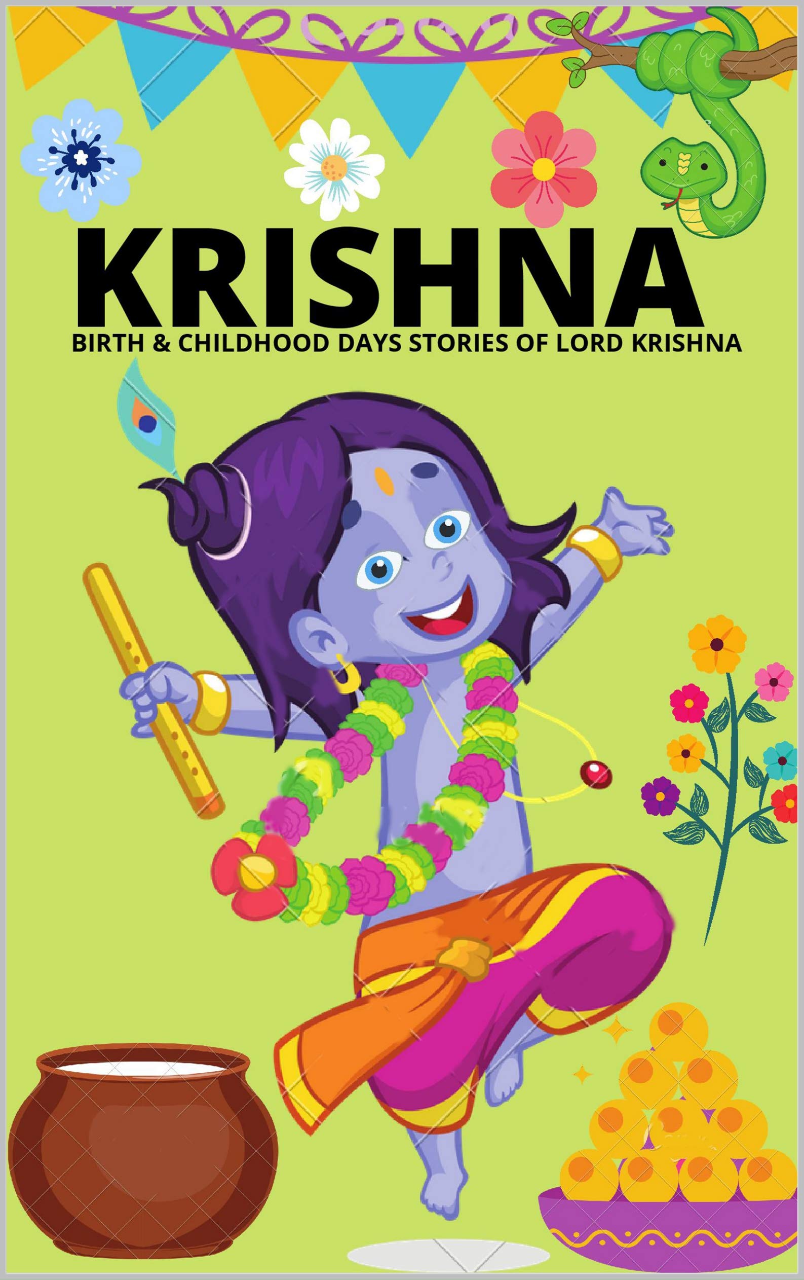 KRISHNA - BIRTH & CHILDHOOD DAYS STORIES OF LORD KRISHNA: :Indian ...