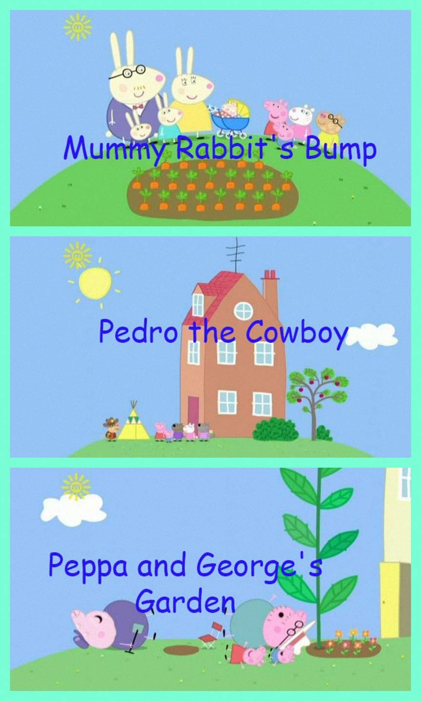 Storybook Collection: Mummy Rabbit's Bump, Pedro the Cowboy & Peppa and ...
