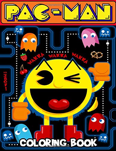 Pac-Man Coloring Book: Great Coloring Book For Kids by Kelli Grewer ...