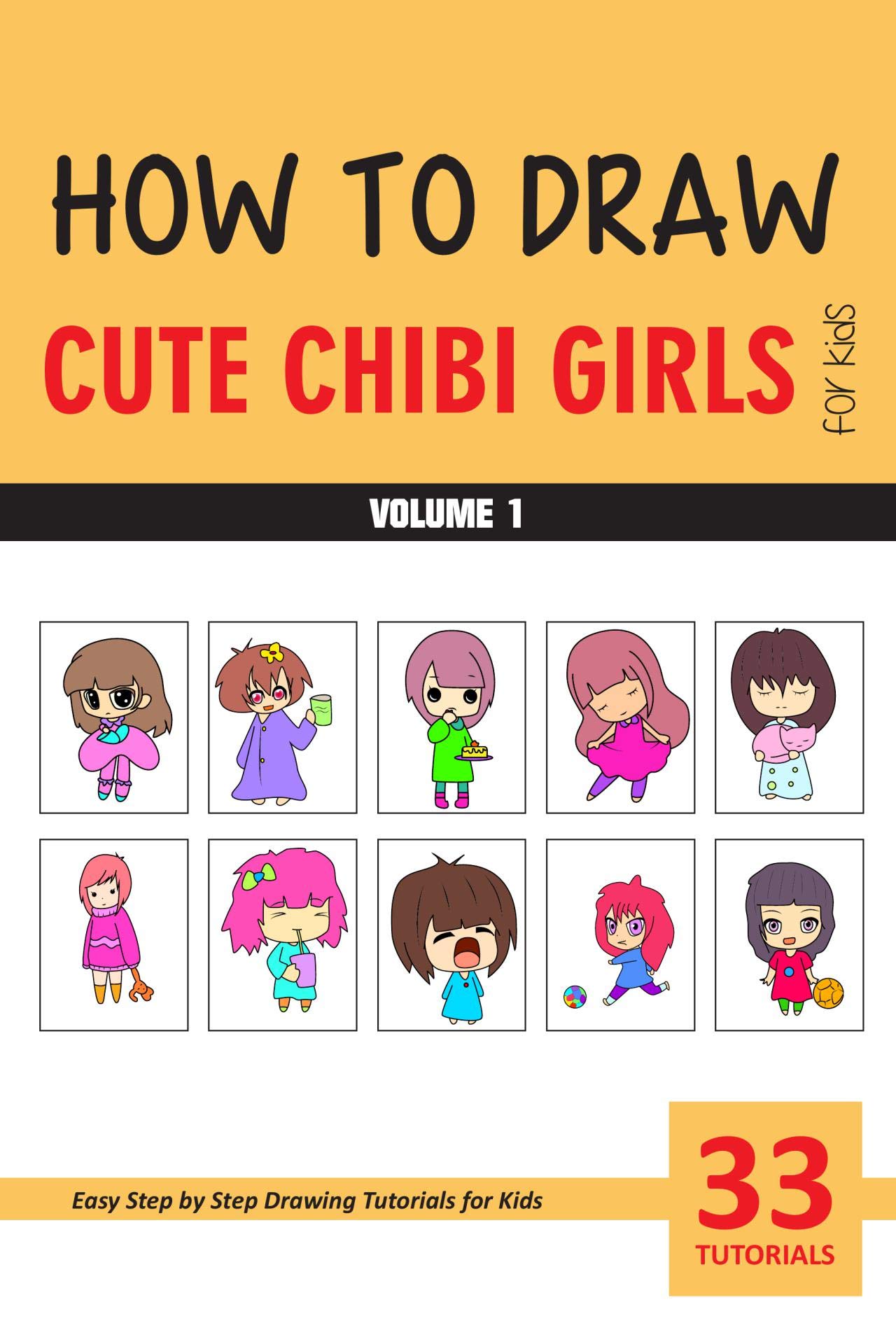 How to Draw Cute Chibi Girls - Volume 1 by Sonia Rai | Goodreads