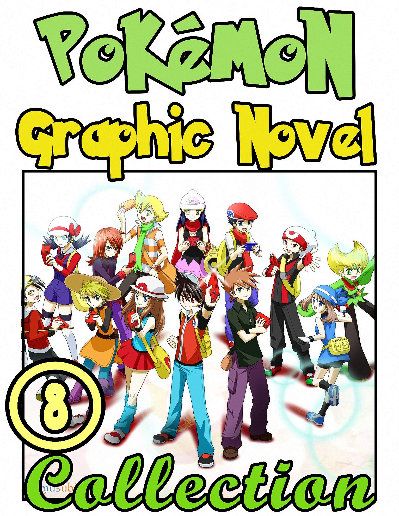 Poke Graphic Novel: Vol 8 - Comic Manga Pokemon Collection For Young ...