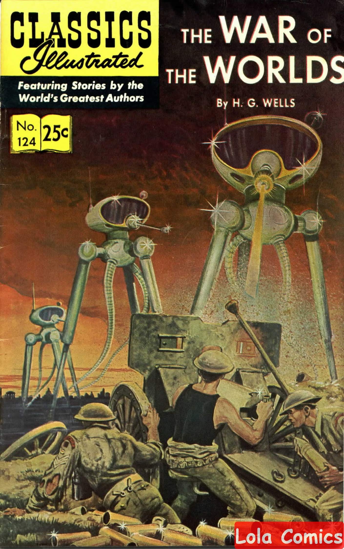 War of the Worlds [Classics Comics Illustrated] by Classics Illustrated ...