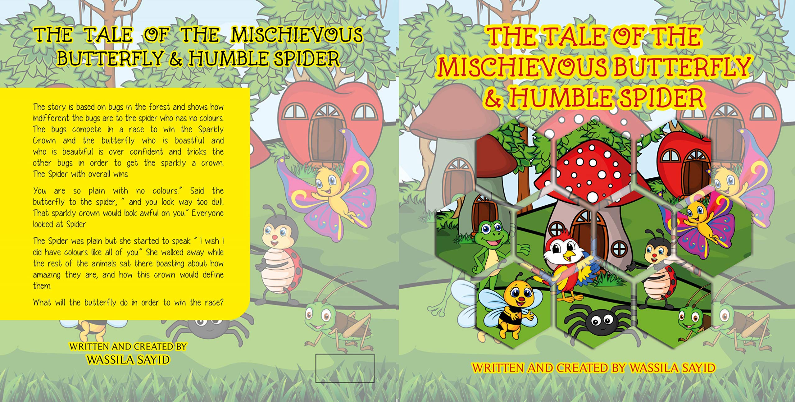 The Tale Of The Mischievous Butterfly&Humble Spider by Wassila Sayid ...