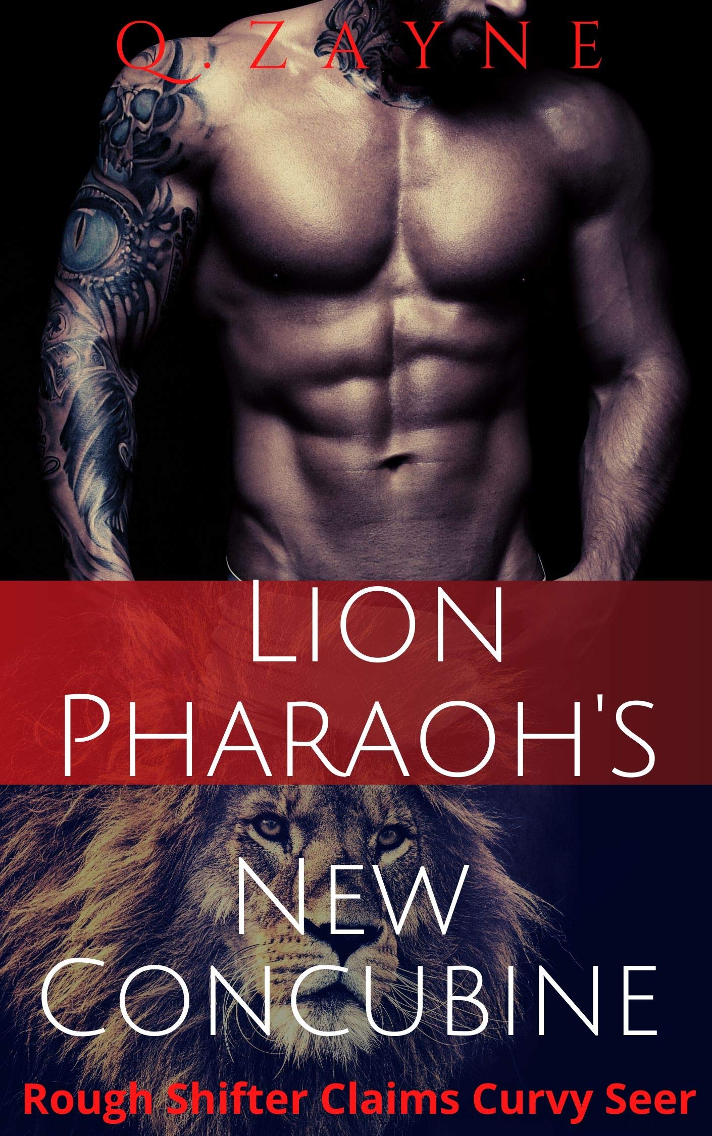 Lion Pharaoh's Concubine: Shifter Claims Innocent BBW by Q. Zayne ...