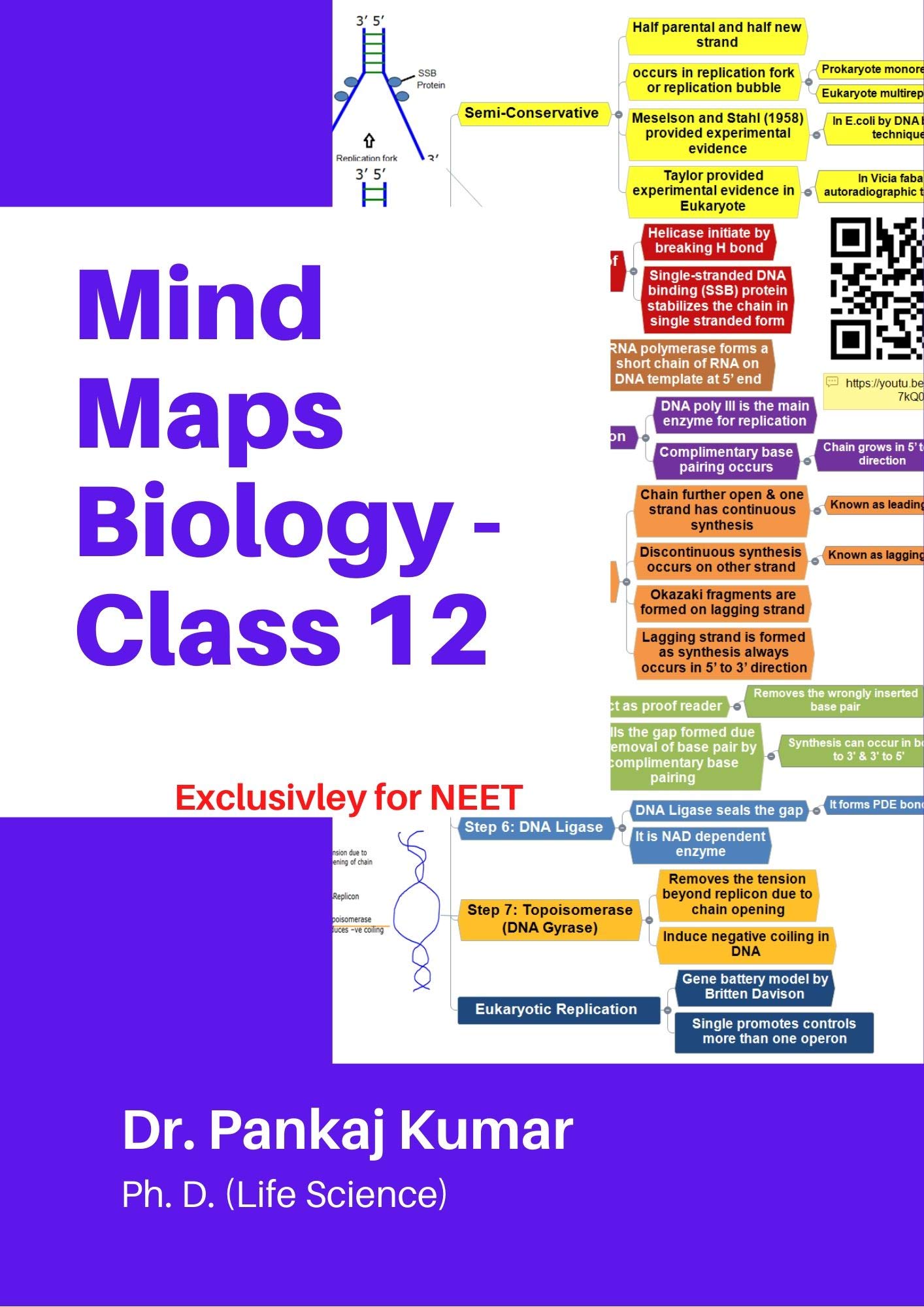 Mind Maps Biology - Class 12: Exclusively for NEET Aspirants by Dr ...