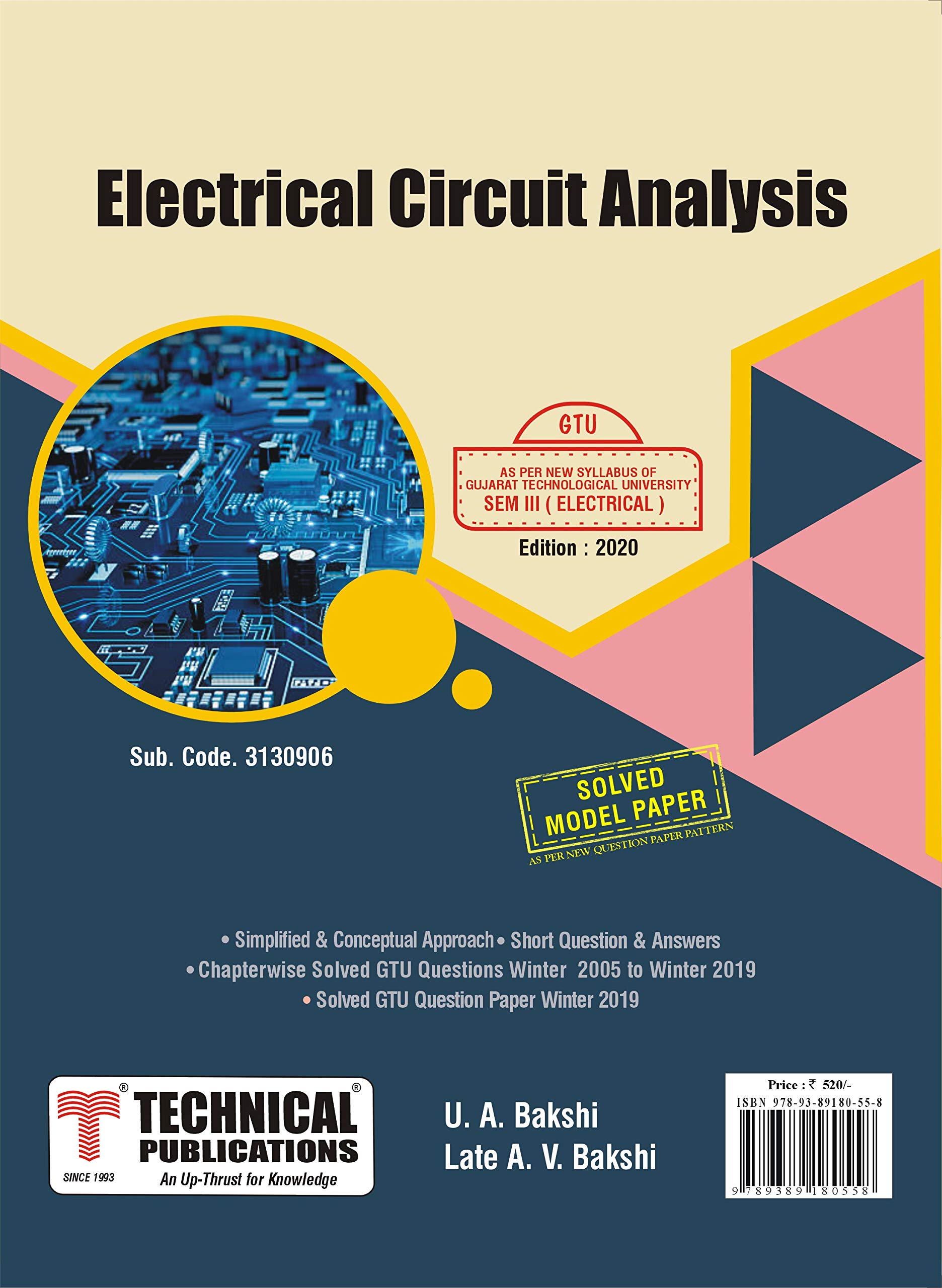 Electrical Circuit Analysis for GTU 18 Course (III - EE - 3130906 ...