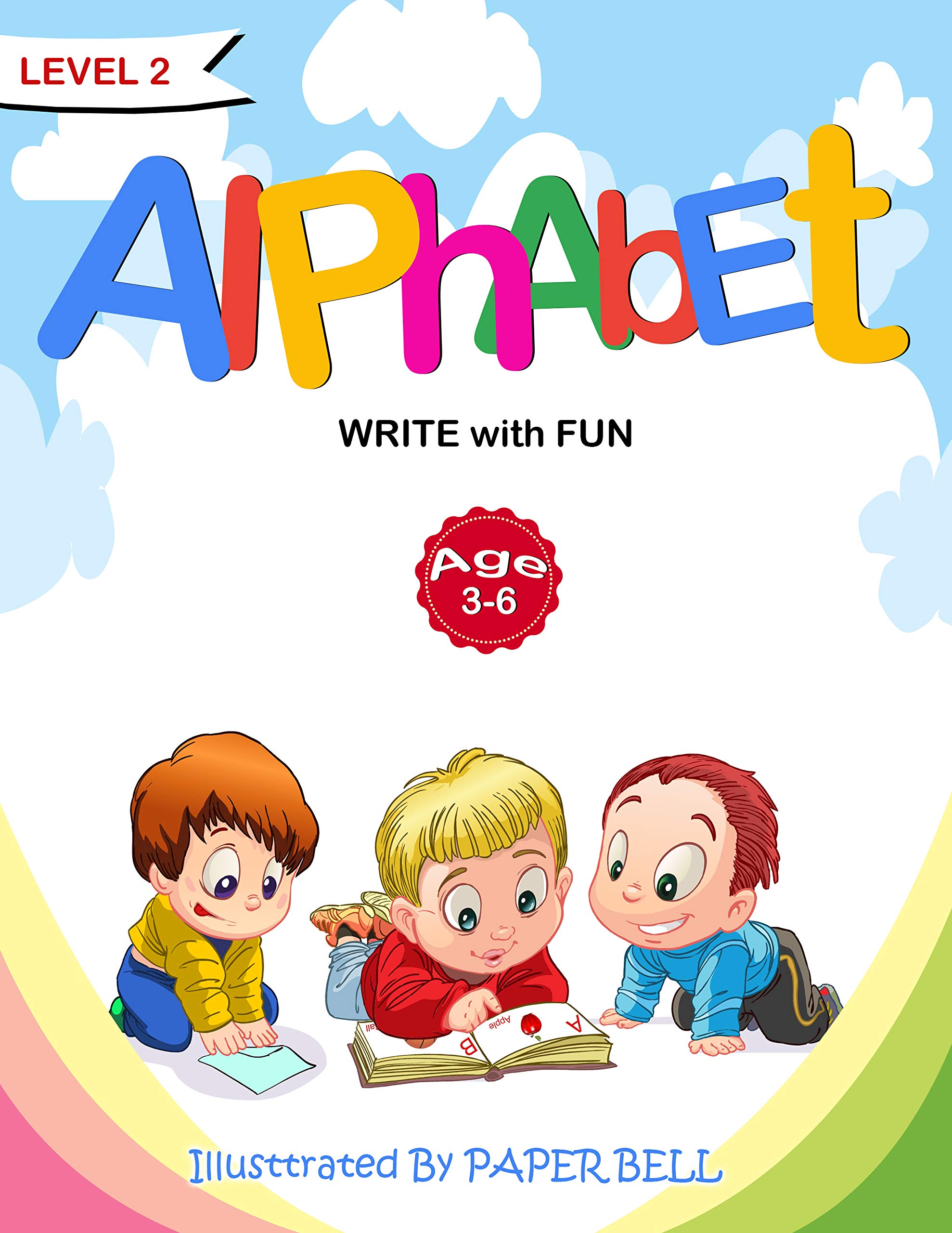Alphabet level 2 - Trace Letters Alphabet Handwriting Practice Workbook ...
