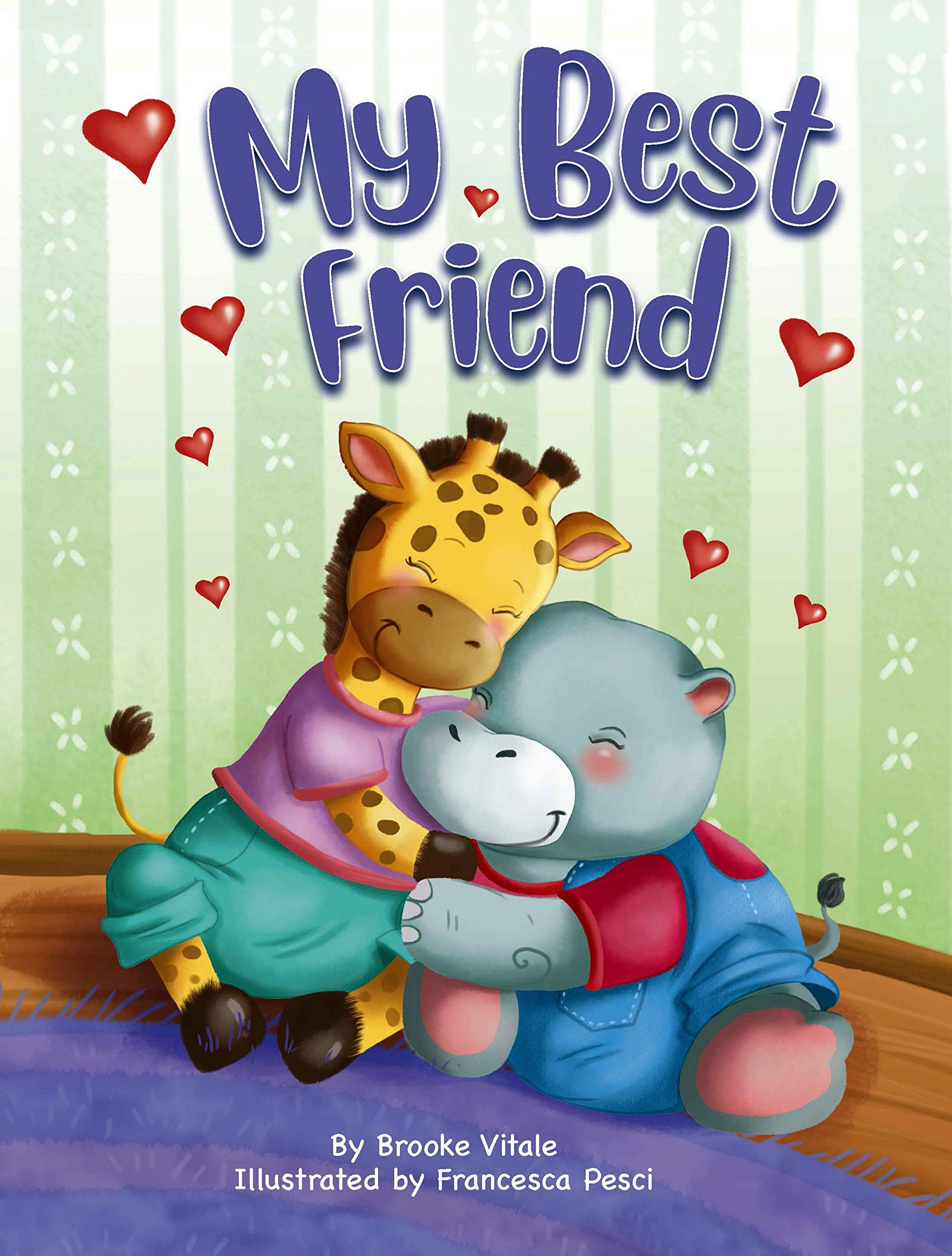 My Best Friend - Children's Padded Board Book - Friendship by Little ...