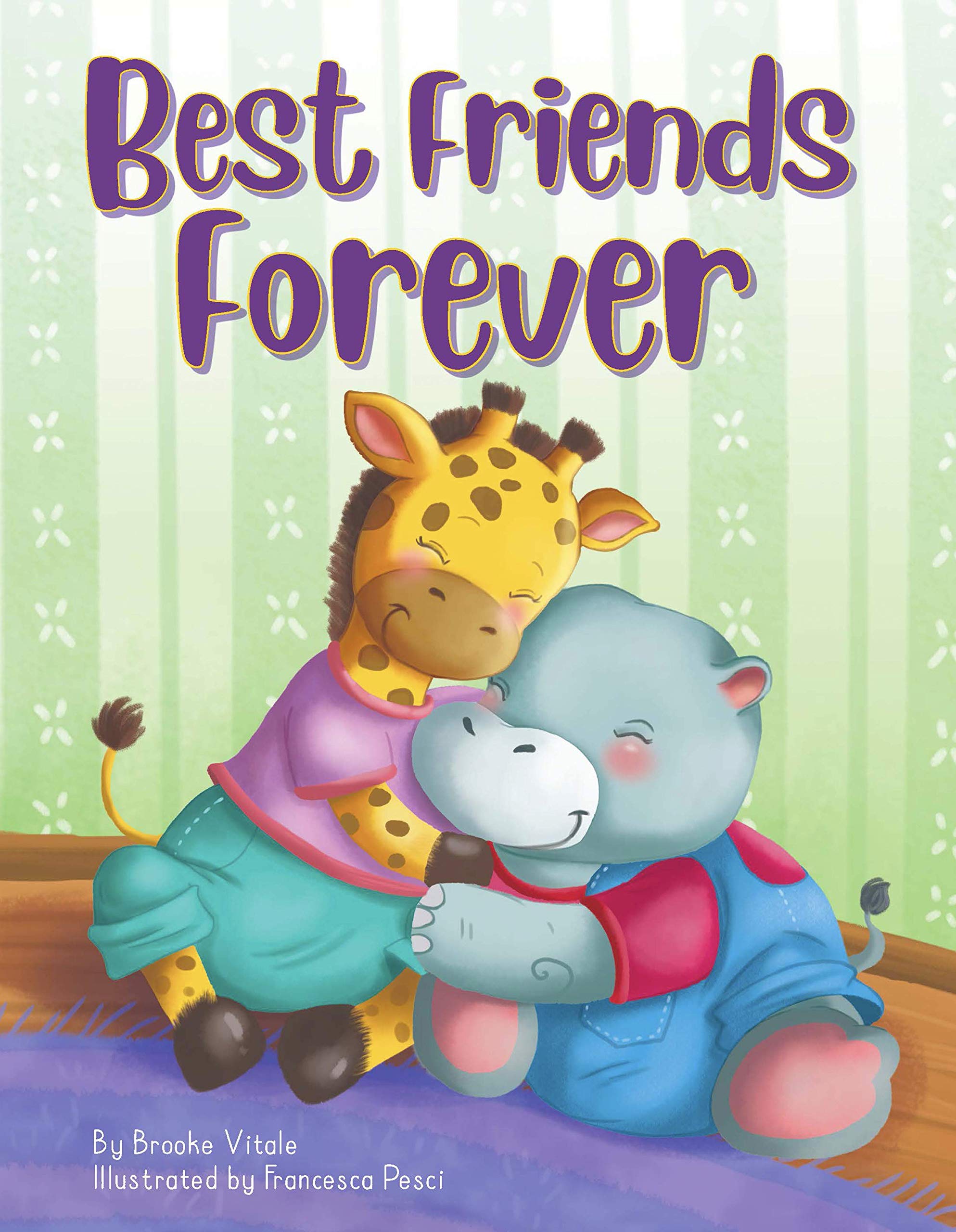 Best Friends Forever - Children's Chunky Padded Board Book - Friendship ...