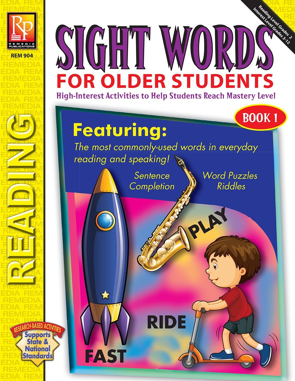 Sight Words For Older Students (Book 1) | Reproducible Activity Book by ...