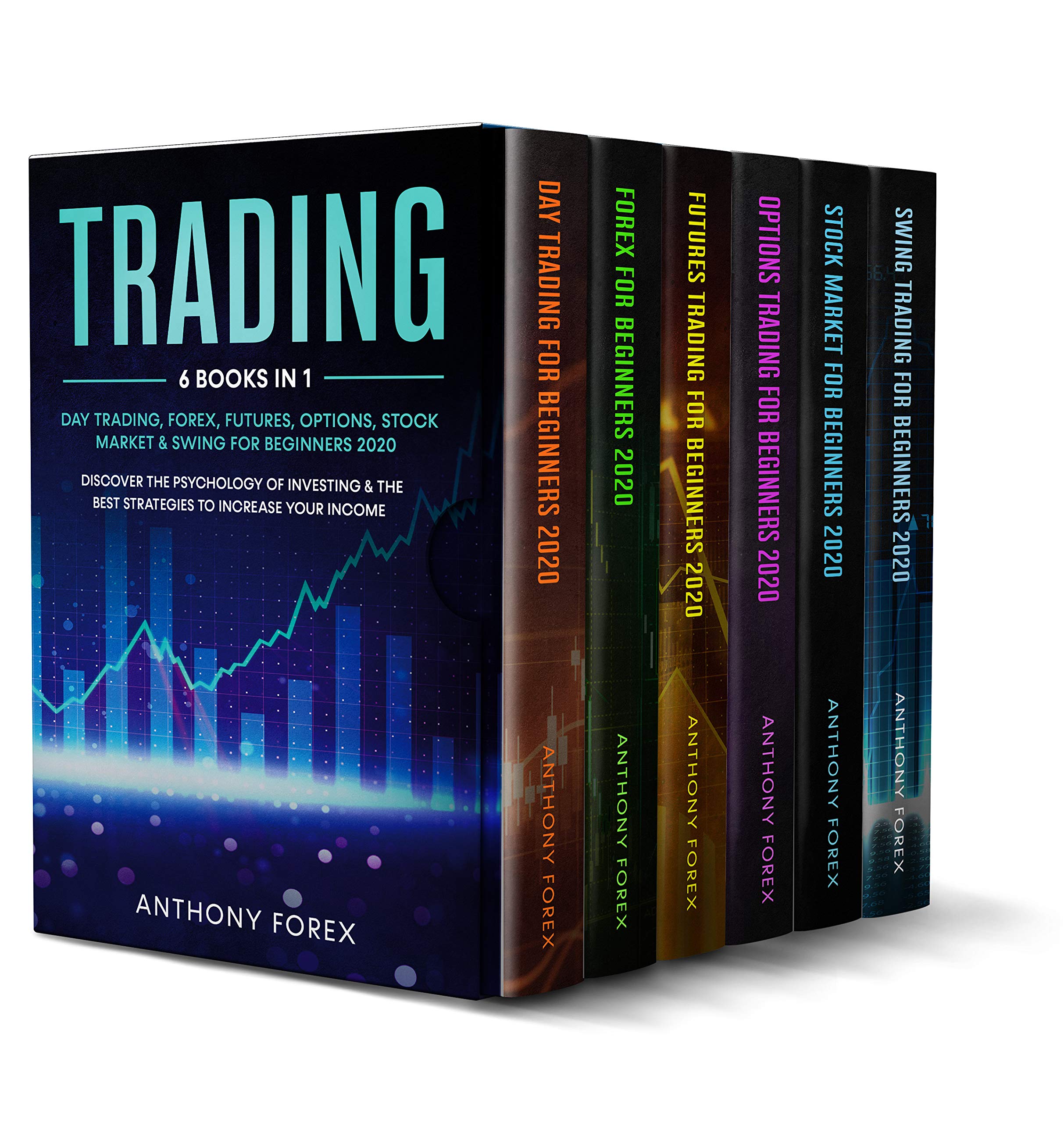 TRADING: 6 Books in 1: Day Trading, Forex, Futures, Options, Stock ...